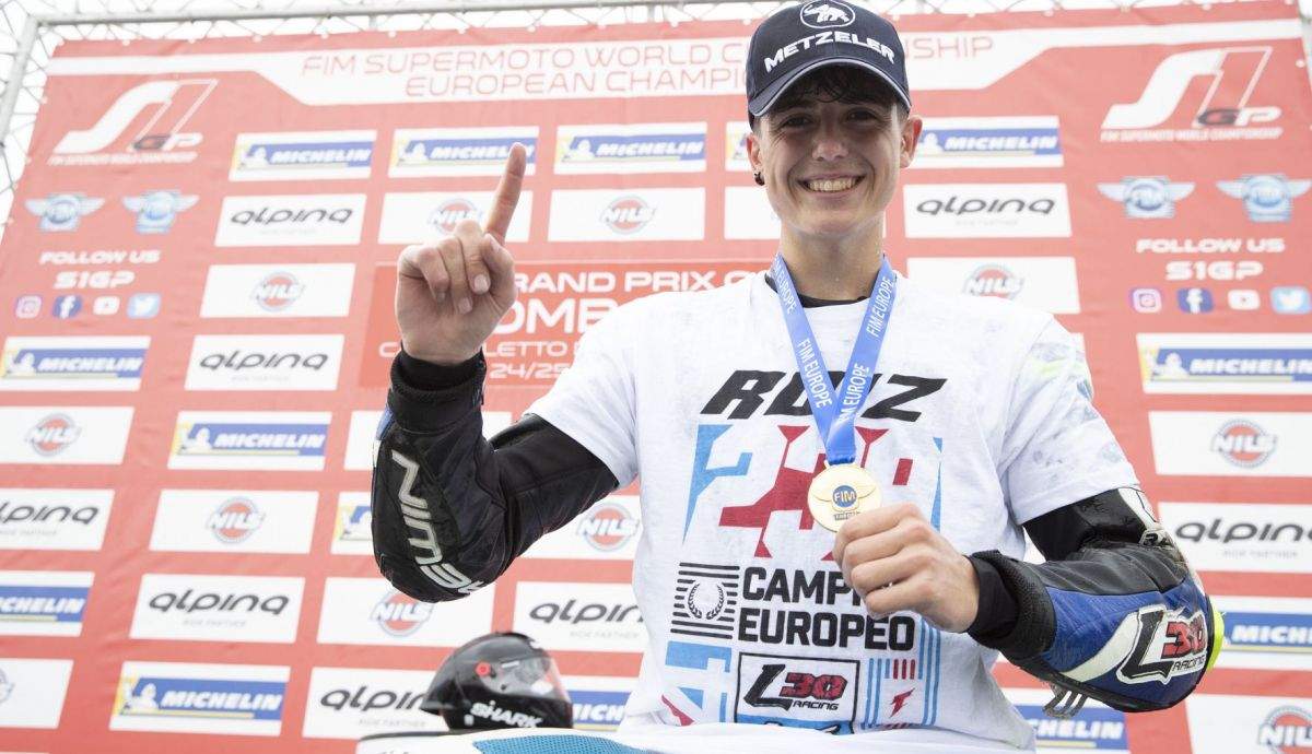 Alex Ruiz, campeón de Europa de Supermoto