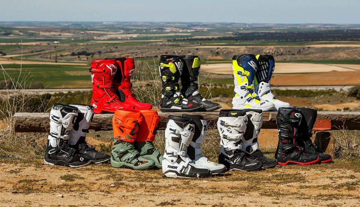Comparativa botas de moto: analizamos 8 modelos off road