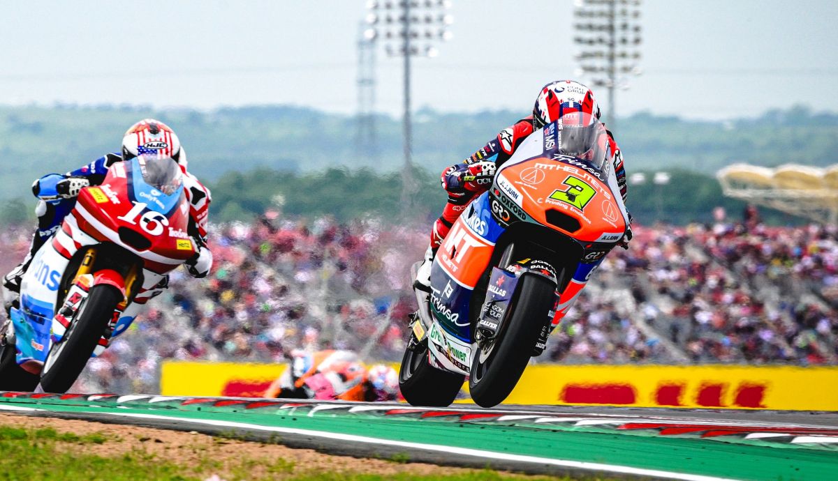 Sergio García se estrena como ganador en Moto2