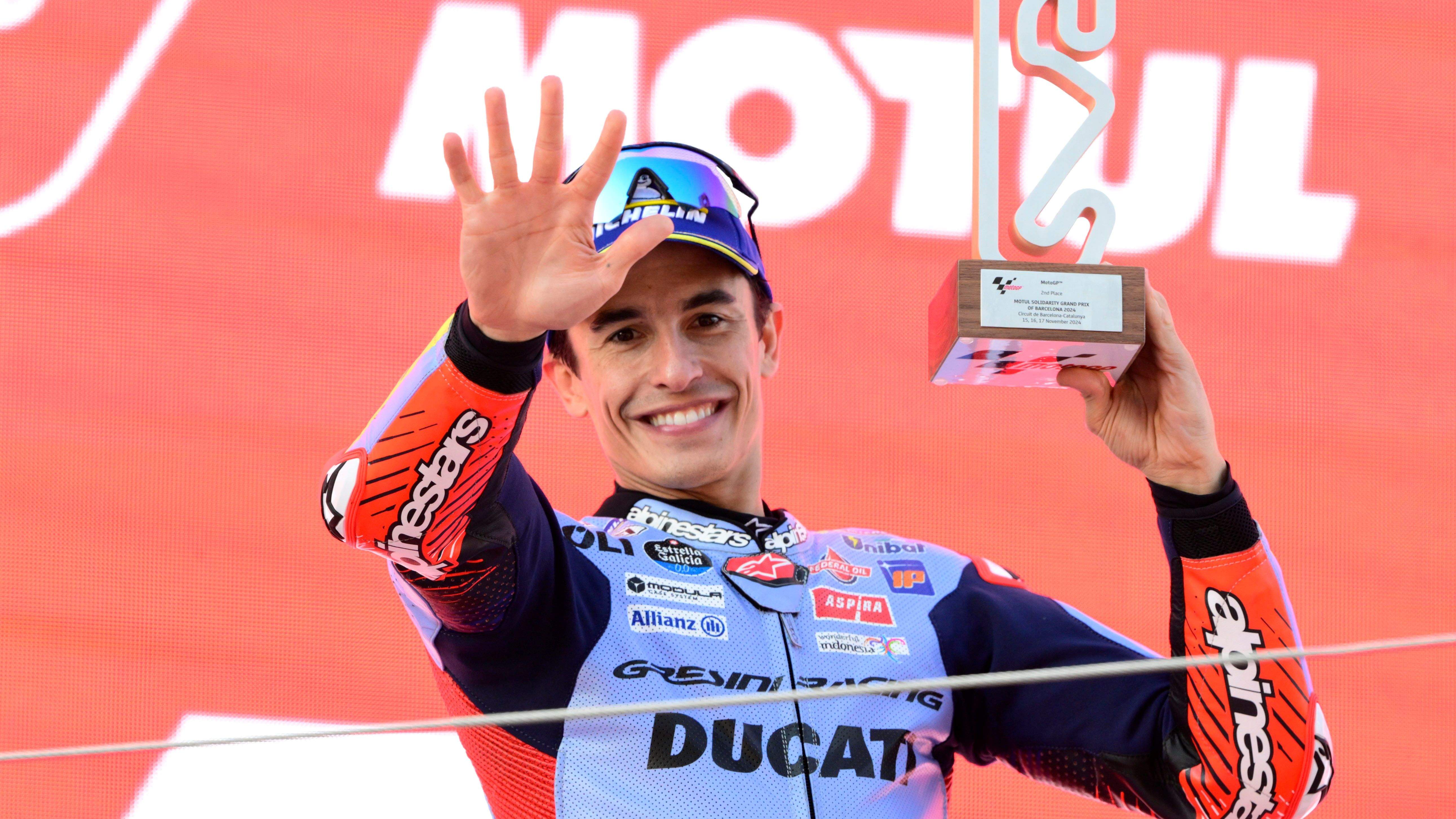 Marc Márquez: “Martín es merecidísimo campeón"