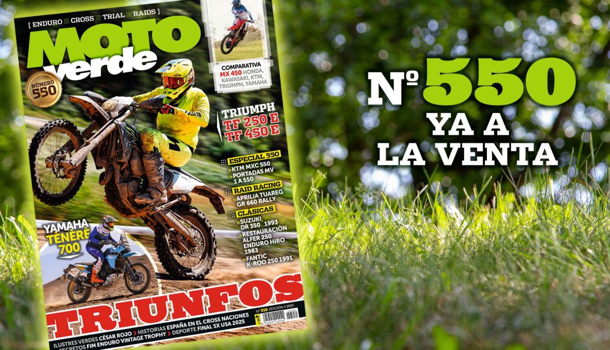MOTO VERDE 550, contenidos y sumario de la revista