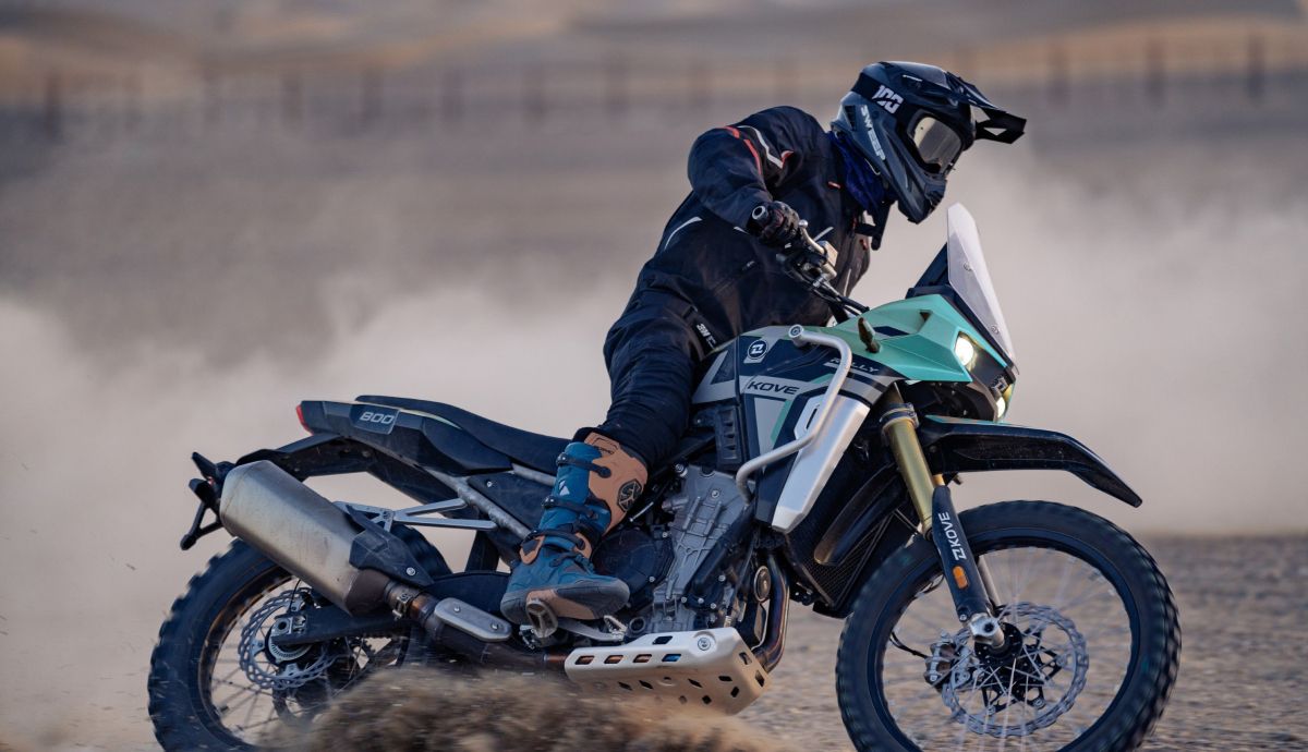 KOVE 800X Rally. La trail media más ligera entre las de s...