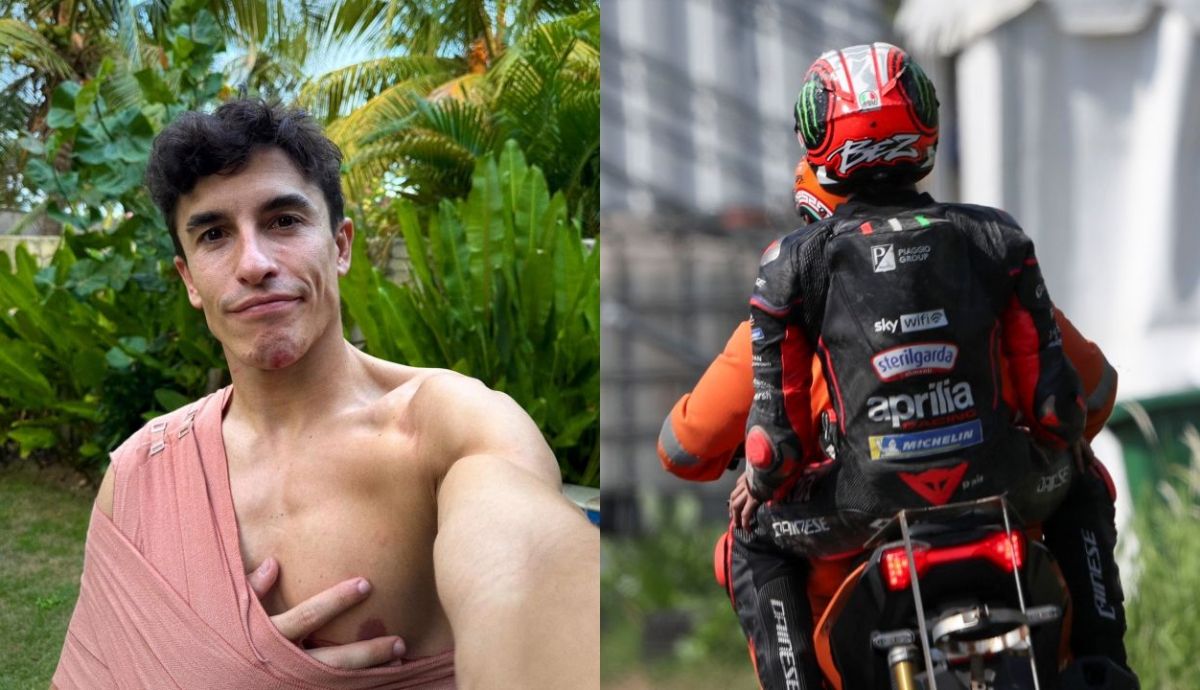 Marc Márquez explica su lesión y disculpa a Marco Bezzecchi
