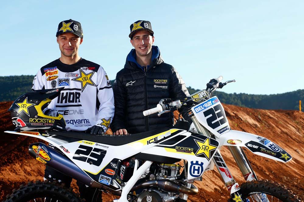 Fotos oficiales equipo Husqvarna de motocross