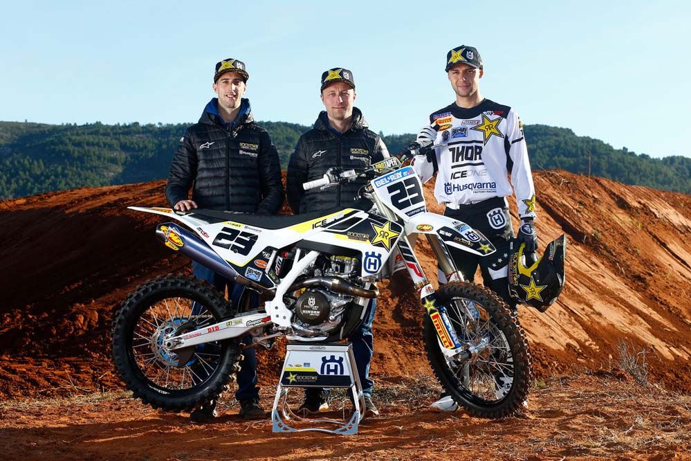 Fotos oficiales equipo Husqvarna de motocross