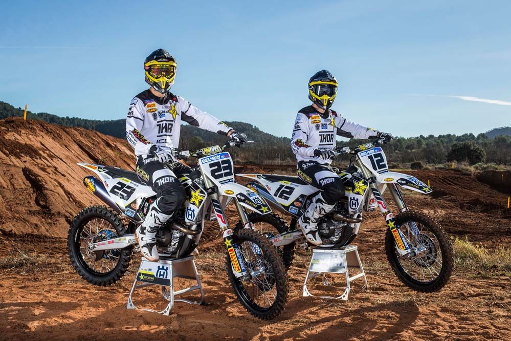 Fotos oficiales equipo Husqvarna de motocross