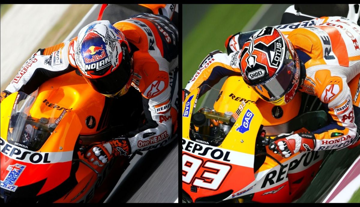 Marc Márquez vs Casey Stoner, el duelo que sólo podemos soñar