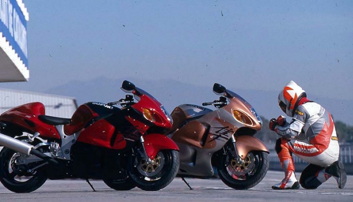 Suzuki Hayabusa 1999, galería de la prueba original