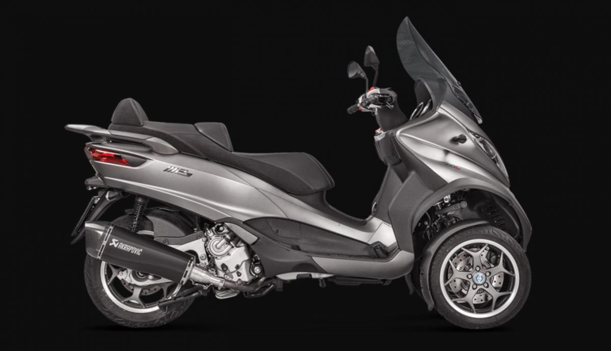 Escape Akrapovic para Piaggio MP3 500